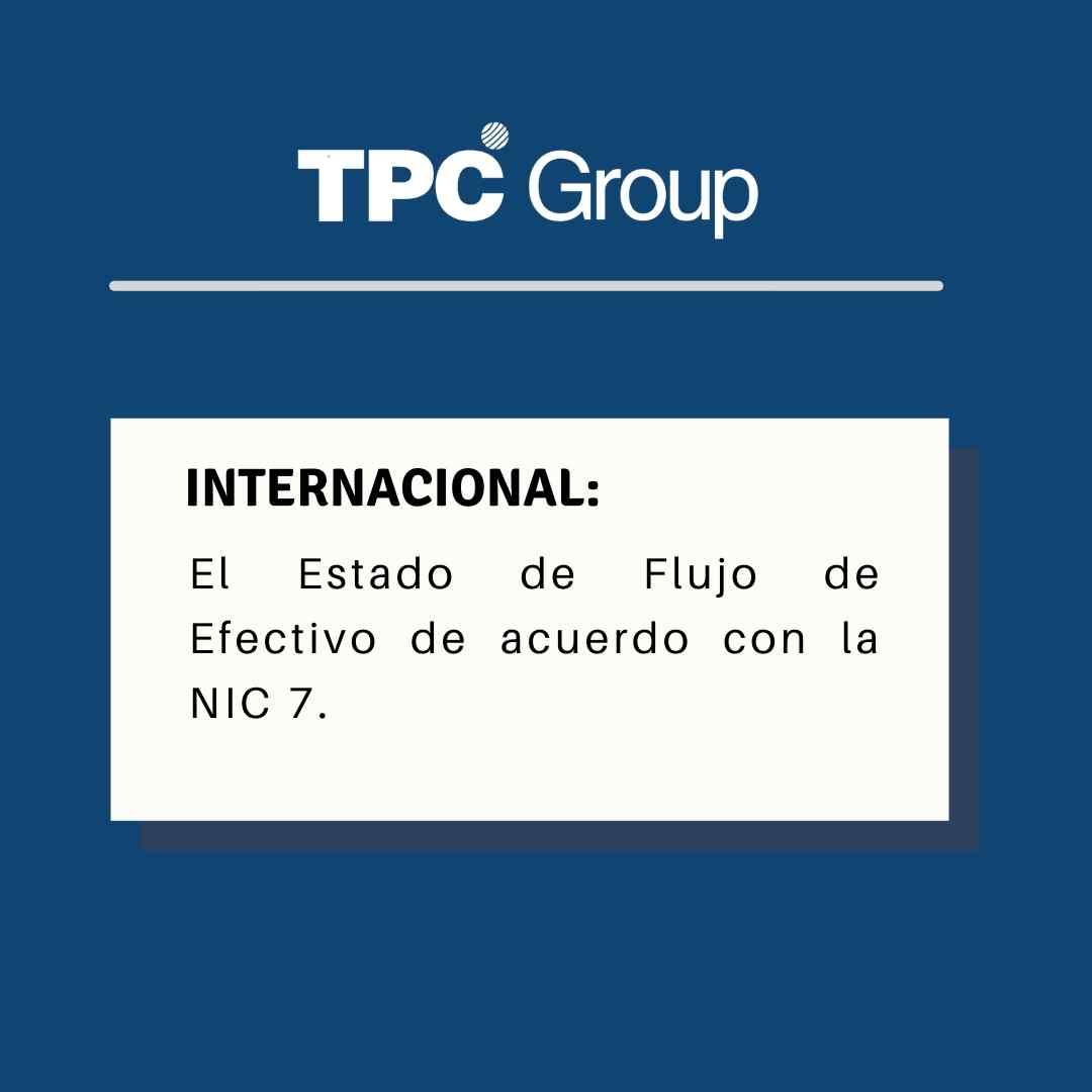 El Estado De Flujo De Efectivo De Acuerdo Con La NIC 7