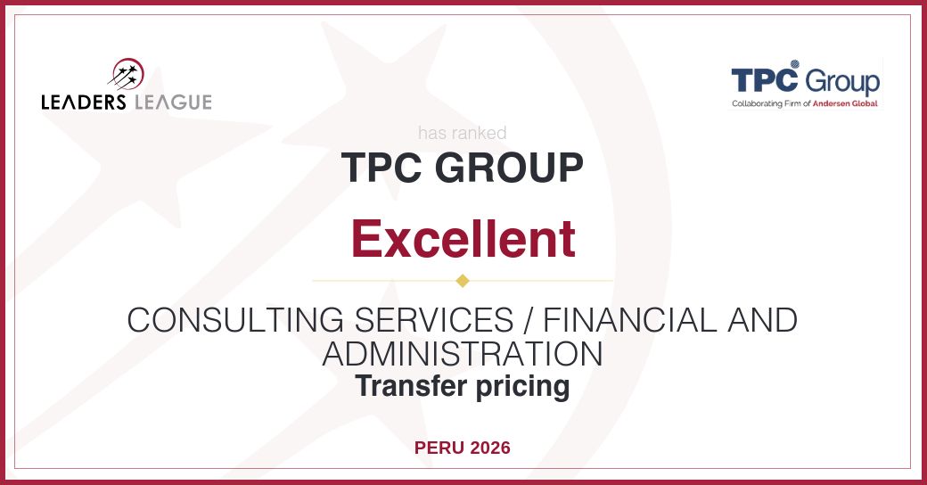 TPC Group Perú: Leaders League 2026 en Precios de Transferencia